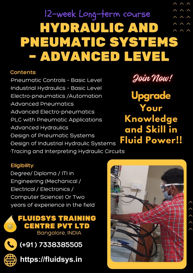 Fluidsys Training Centre Private Limited – Pneumatics and Hydraulics ...